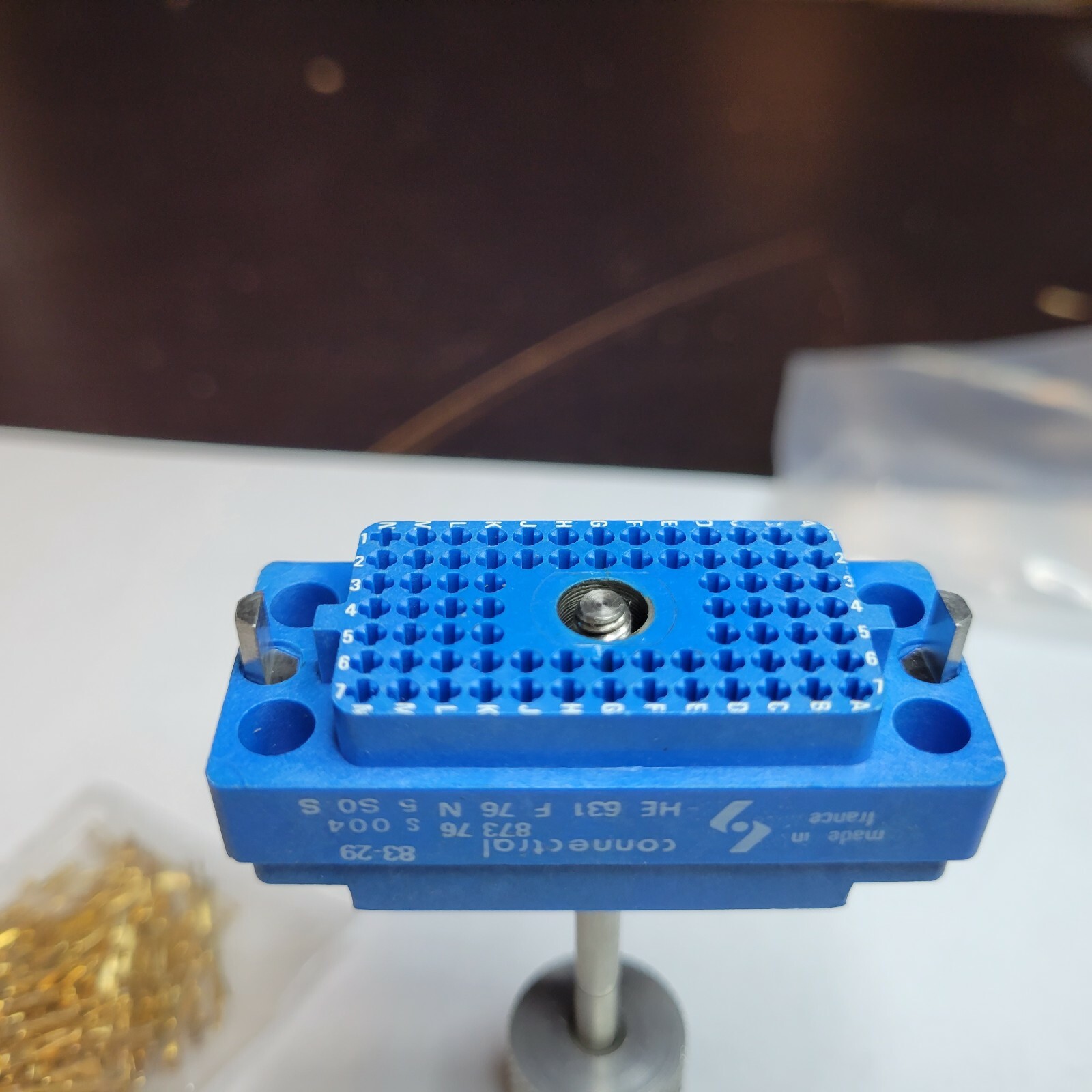 CONNECTRAL 873 873-76-S004 593500LF16461 FRANCE GOLD CONNECTOR KIT NEW ...