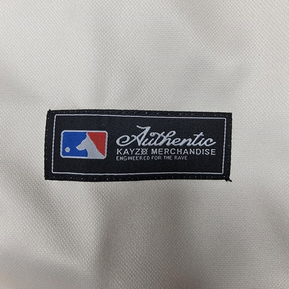 Authentic Doghouse Merch KAYZO #00 UNLEASHED Baseball Jersey Cream Size ...