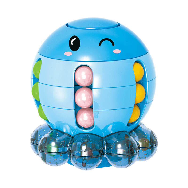 Magic Octopus Fidget Rubik's Cube Rotating Toy Finger Spinner Gyro ...