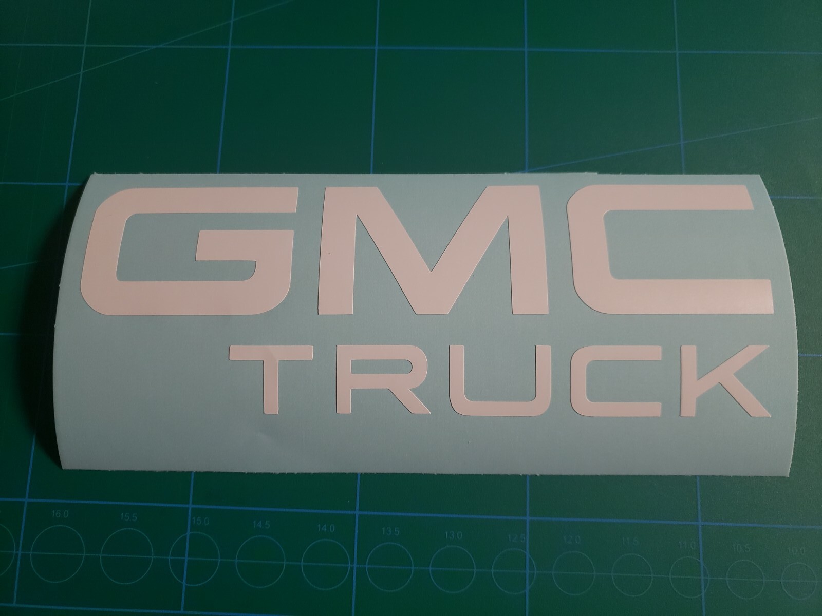 Custom GMC Truck Logo Emblem Vinyl Decal Window Sticker For GMC Trucks ...