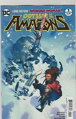DC COMICS ODYSSEY OF THE AMAZONS #1 MARCH 2017 VARIANT 1ST PRINT NM ...