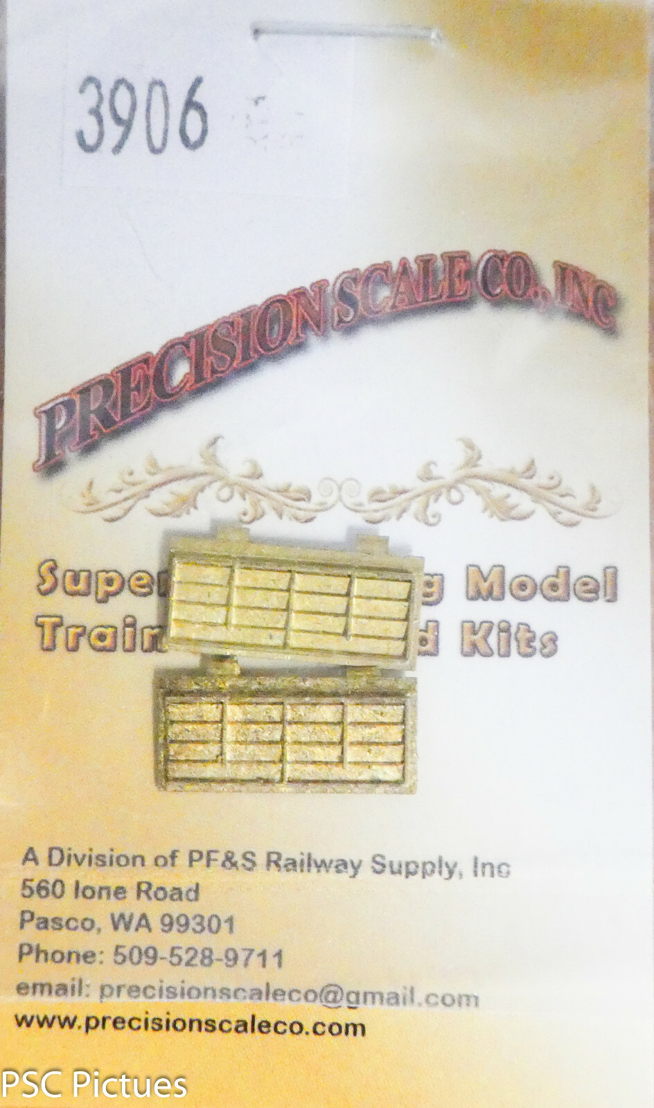 Precision Scale HO #3906 Shutters, Alco Rear Gravity Intake (Brass ...