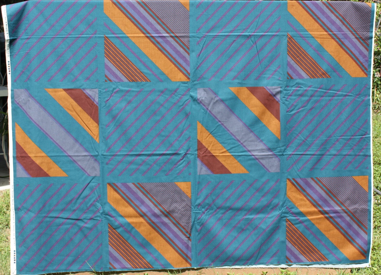 MCM VINTAGE FRENCH FABRIC - PRIMROSE BORDIER POUR MARIGNON - FRANCE | eBay