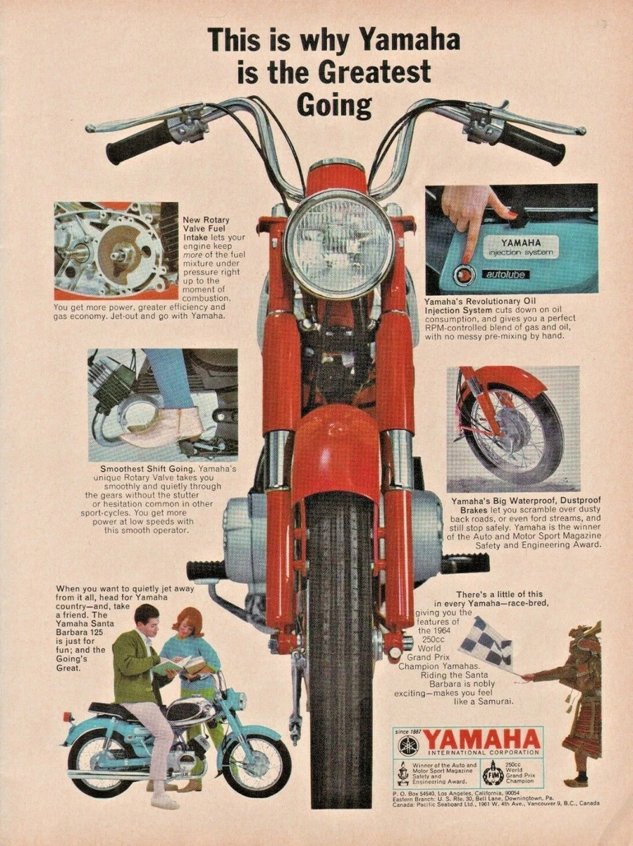1960s Yamaha Motorcycles