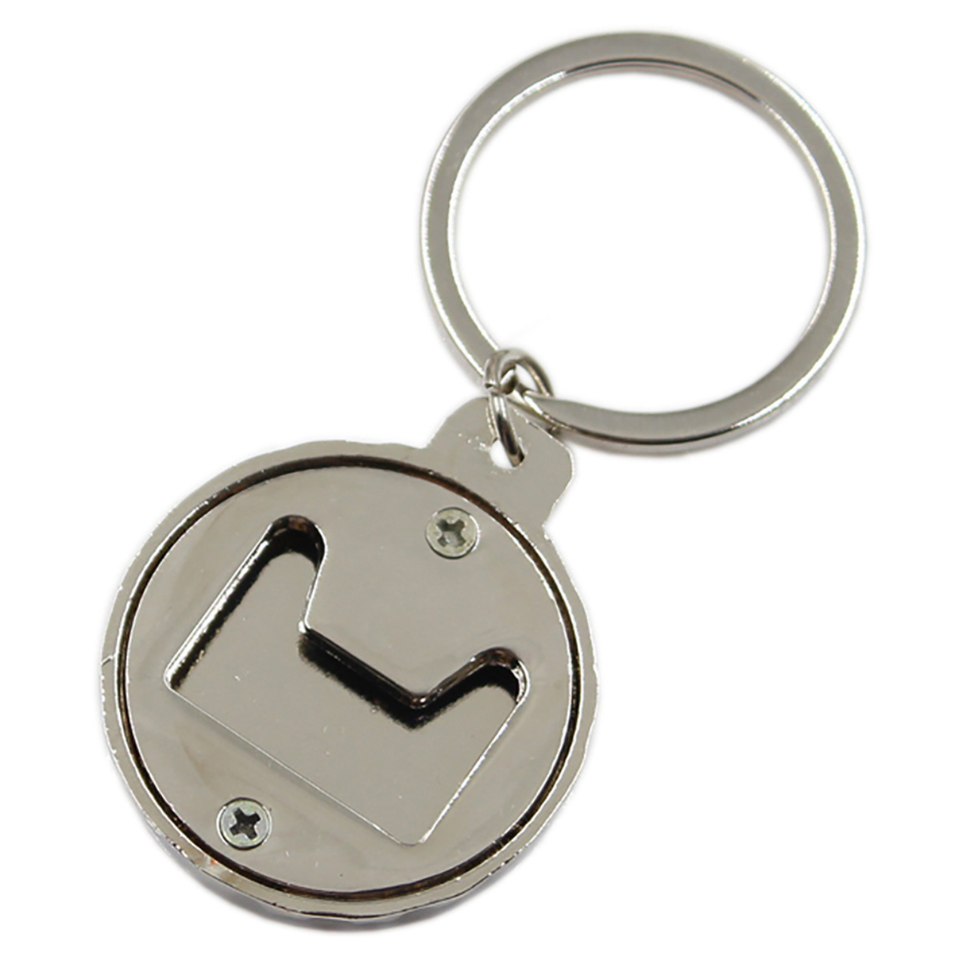 Modern Bottle Cap Metallic Keychain & Bottle Opener Combo | eBay