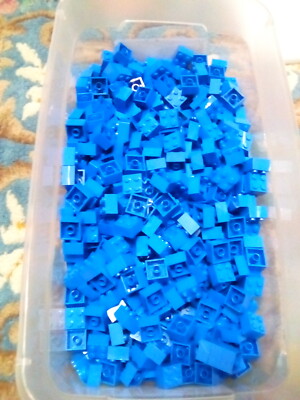 Lego Blue Brick 2X2 25 Pieces Bulk Lot NEW | eBay