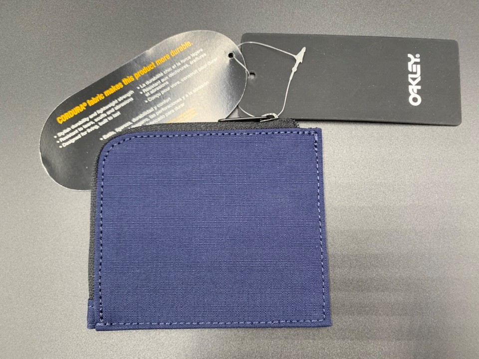 Oakley Street Wallet 2.0 black iris/ new dark brush/ uniform grey | eBay