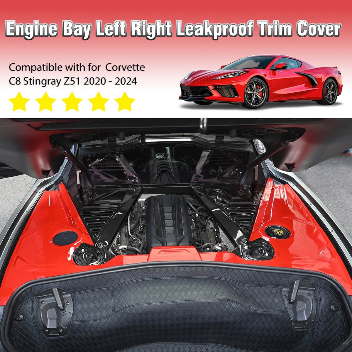 2024 Corvette Engine Bay