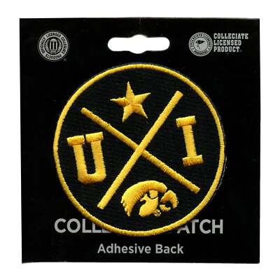 Iowa Hawkeyes University Of Iowa Round Iron On Embroidered Patch | eBay ...