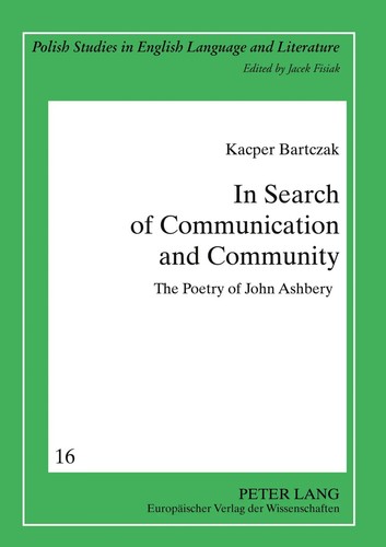 Kacper Bartczak | In Search of Communication and Community | Taschenbuch (2006) 3631551223 | eBay.de