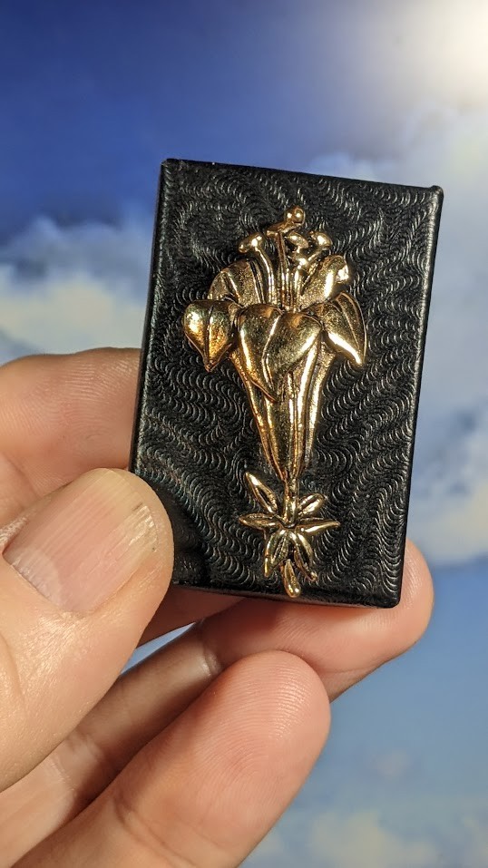 Vintage MASJ Flower Brooch, Maureen Anne Storey Jones 44mm in Gift Box ...