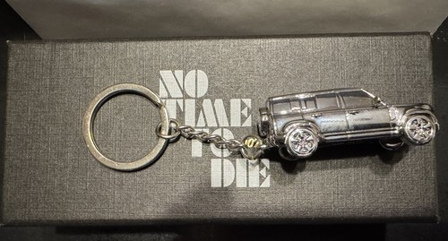 JAMES BOND 007 NO TIME TO DIE Land Rover Defender Keychain Boxed NEW ...