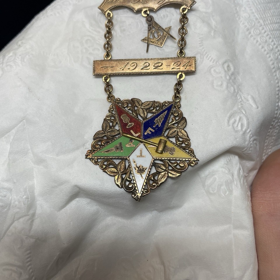 MASONIC EASTERN STAR - beautiful and decoratively detailed Masonic ...