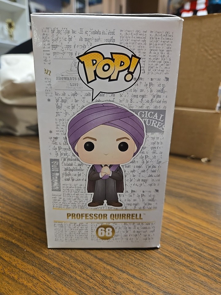 Funko Pop Harry Potter Professor Quirrell 68 2018 Fall Exclusive | eBay