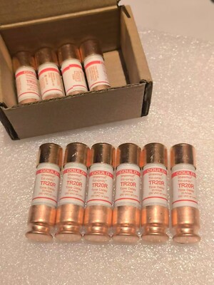 10 pack of Gould Shawmut TR20R Fuse, 250V 20A in stock same day ship | eBay