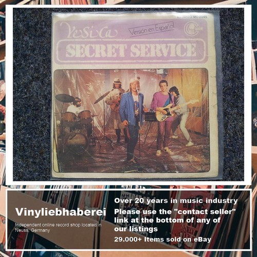 7" Single Vinyl Secret Service - Ye-si-ca SUNG IN SPANISH | eBay