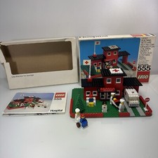 LEGO 555-1 Hospital Instructions and Parts List