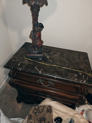 Vintage Berman Monkey Lamp Pirate Sailor Palm Tree Boho Chic Exotic 20 ...