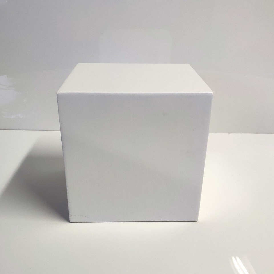 12" White Display Cube Pedestal Stand Riser Column Pillar - Wedding ...