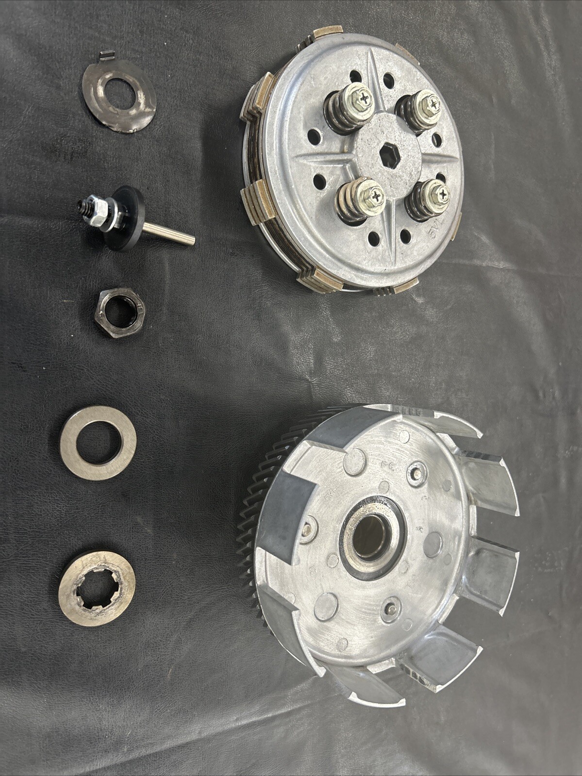 Yamaha Raptor 125 Primary Driven Gear, Clutch Boss, washers and Push ...