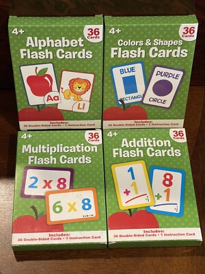 Mathematics Flash Cards ~ Colors/Shapes ~ Multiplication ~ Addition ...