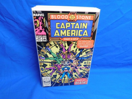 MARVEL COMICS CAPTAIN AMERICA #359 FIRST CAMEO APPEARANCE CROSSBONES ...