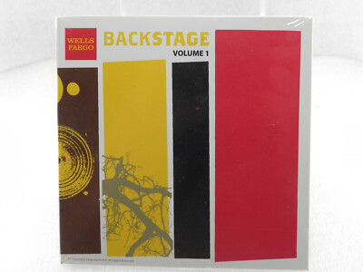 Wells Fargo Backstage Volume 1 promo CD Sealed | eBay