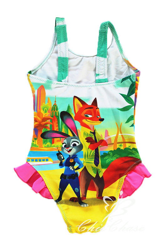UK Zootropolis Zootopia Judy Nick Swimming Costume Girls Swimwear ...