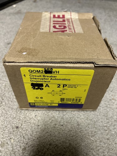 Square D QOM2200VH 2 Pole Circuit Breaker 785901004066 | eBay