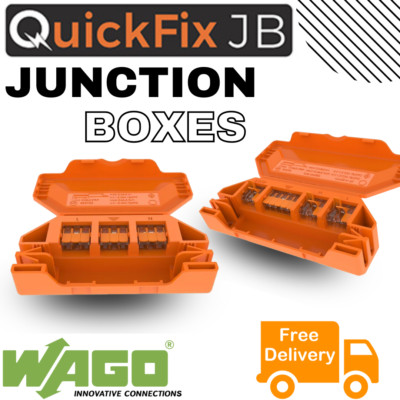 Quickfix Junction Box for Wago Connectors – QUICKFIX-JB 3 & QUICKFIX-JB 4 | eBay