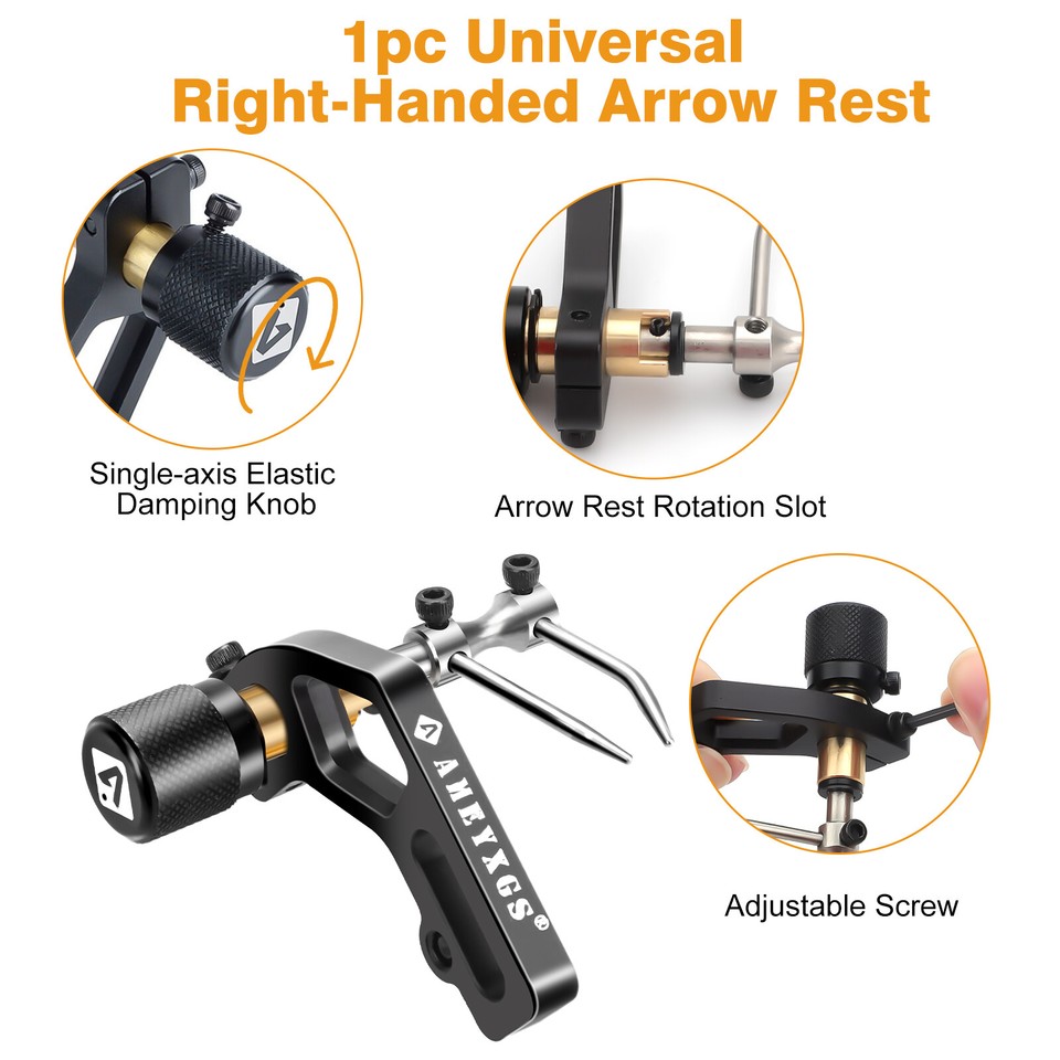 Adjustable Drop Away Arrow Rest Compound Bow Archery Hunting Shooting ...