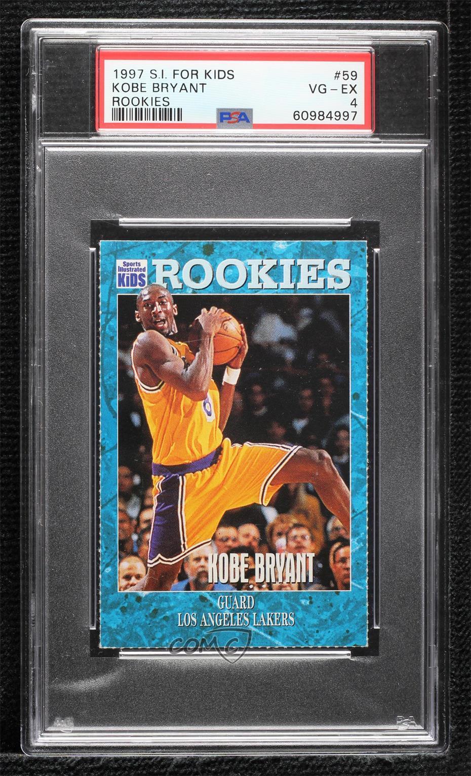 1996 Sports Illustrated for Kids Special - NBA Rookies #59 Kobe Bryant ...