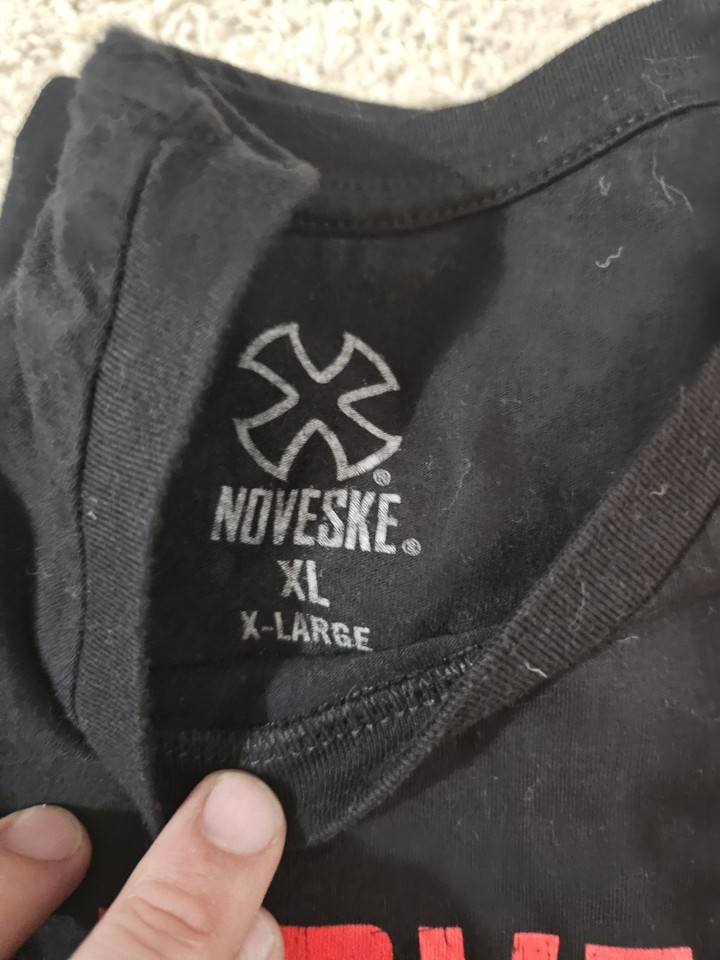 Noveske Rifleworks Guns Firearms Logo T-Shirt Size XL - Red Logo | eBay