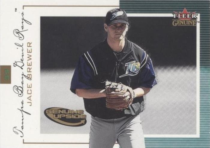 2001 Fleer Genuine - Genuine Upside Jace Brewer #129 /1500 for sale ...