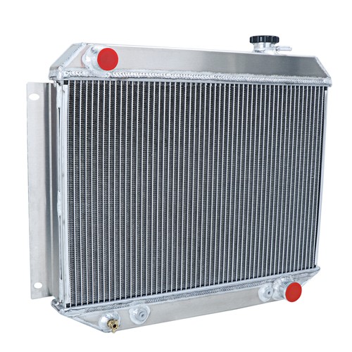 66-71 3Row Radiator For Holden H-Series HR HK HT HG 6Cyl Petrol&Shroud ...