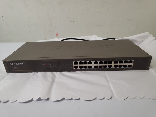 TP-Link TL-SG1024 24-Port 1000Mbps Gigabit Ethernet Rack-Mount Switch ...