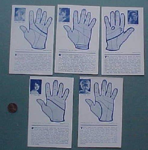 1930-40s Magic Palm Reader Psychic arcade machine Flapper Girl FIVE ...