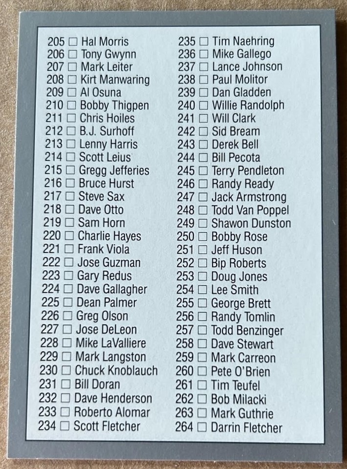 CAL RIPKEN JR. HOF 1992 LEAF CHECKLIST Card #199 NM-MT Condition | eBay