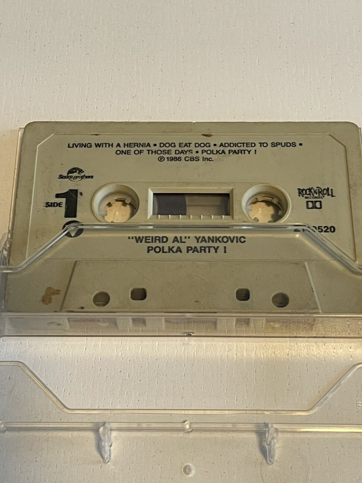Weird Al Yankovic cassette x2 Polka Party & Even Worse tape only Tested ...