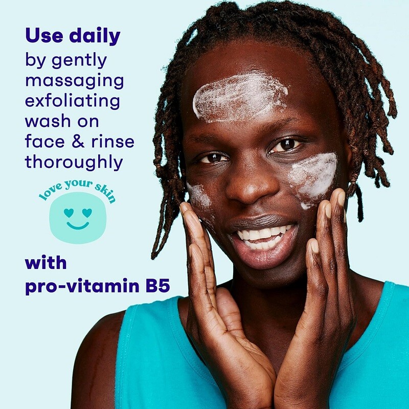 Clean & Clear Deep Action Exfoliating Facial Scrub Beads Cooling Face ...