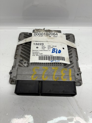 2011 Audi A6 Computer Brain Engine Control ECU ECM EBX Module ...