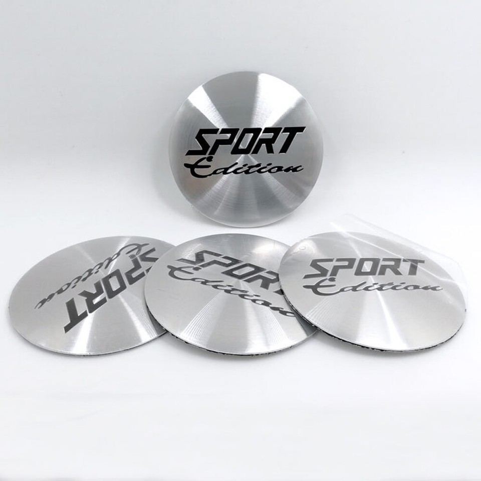 4pcs 56MM SPORT Edition Car Wheel Center Cover Hub Cap Emblem Badge ...