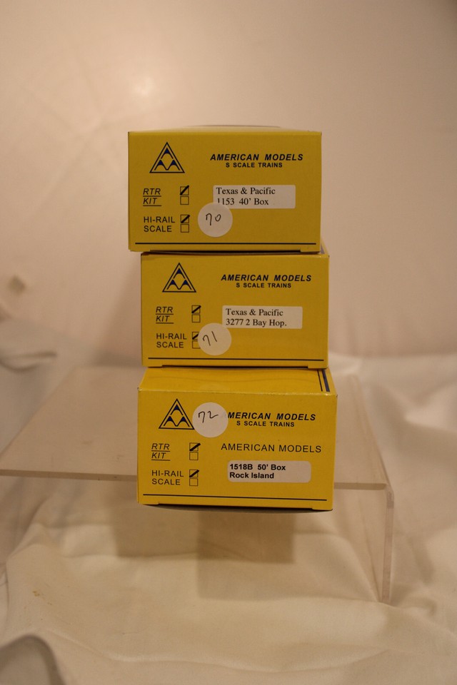 S-Scale - American Models - Freight Cars - Your Choice - Lot C | eBay