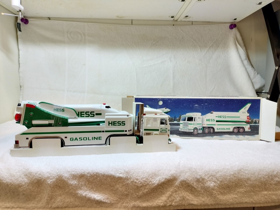 ALL16 HESS TRUCKS "ONE PRICE" collectibles in boxes, Items range from ...