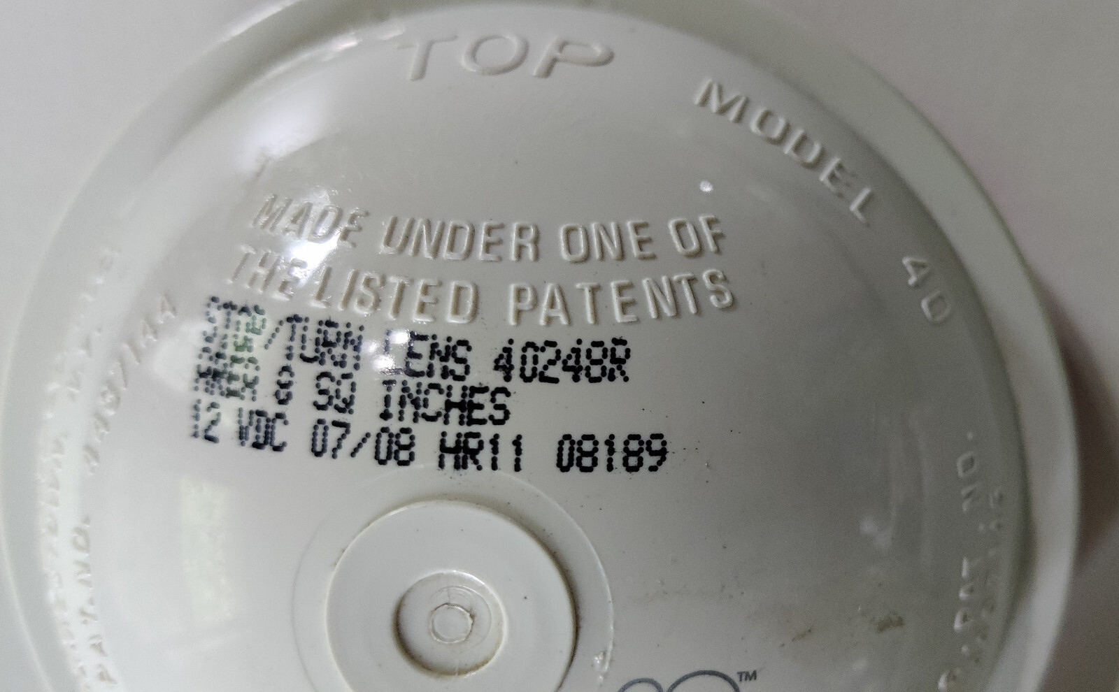 Truck-Lite Super 40 Red Incandescent Stop/Turn/Tail Light 12V 4" 40248R ...