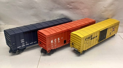 MTH RailKing Lionel O Scale 50' Boxcars | eBay