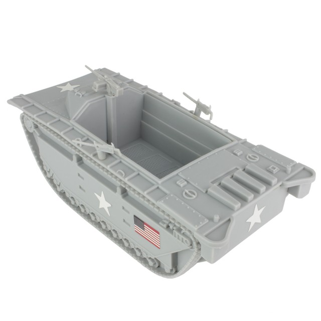 BMC Ww2 Gray Amtrack Tank Vehicle for 54mm Plastic Army 741801499913 ...