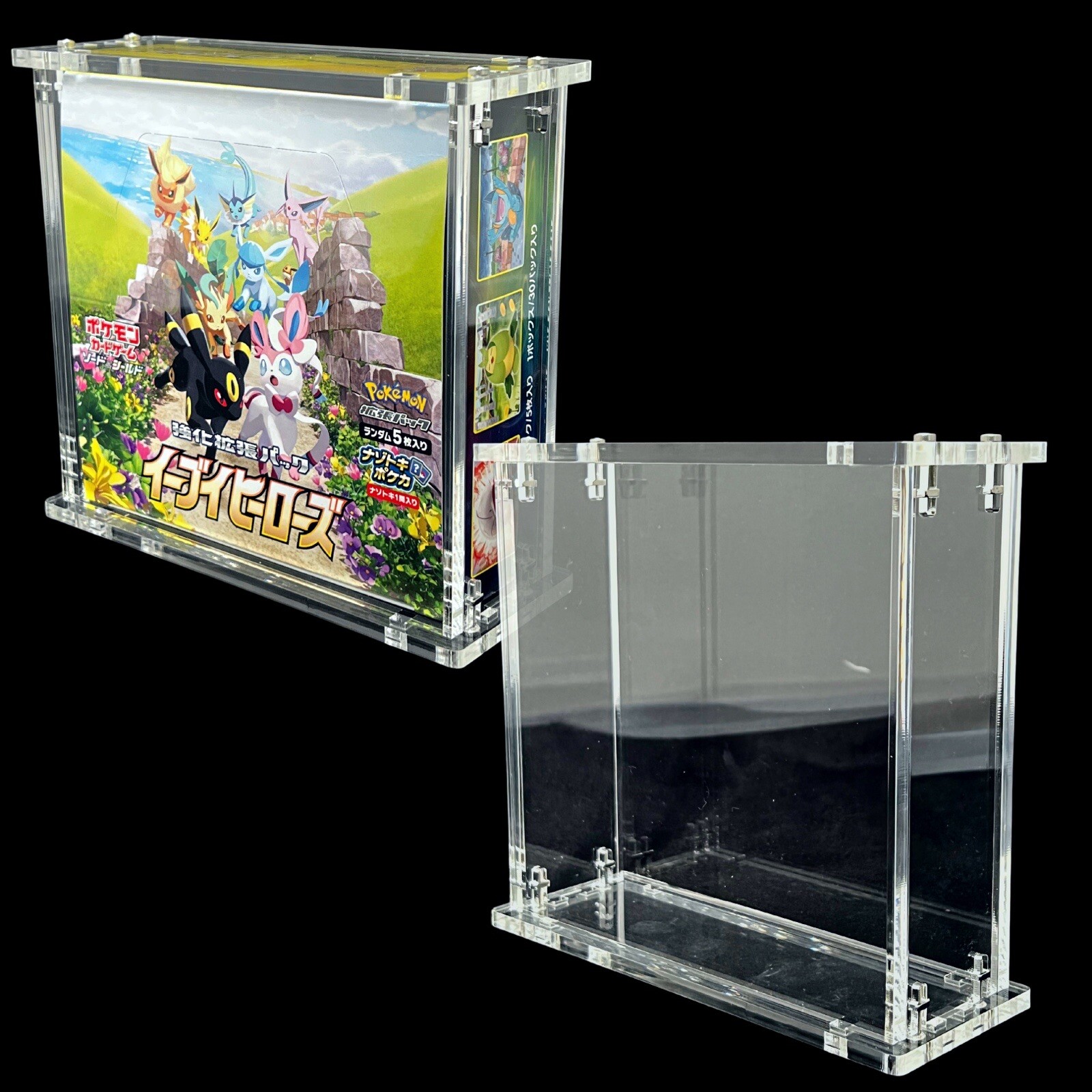 Acrylic Display Case - Pokemon Japanese Booster Box Large - Jap Scarlet ...