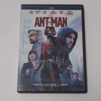 Ant-Man DVD Movie Marvel Paul Rudd Michael Douglas Michael Pena | eBay