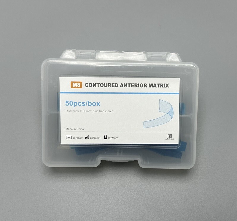 Dental Contoured Anterior Matrix Polyester Strip Restoration Matrices 0 ...